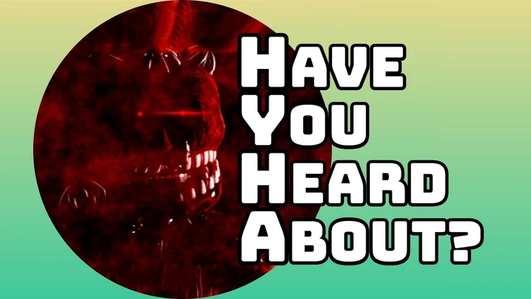 (Off topic post) The shady history of The Return To Freddy’s | Fandom