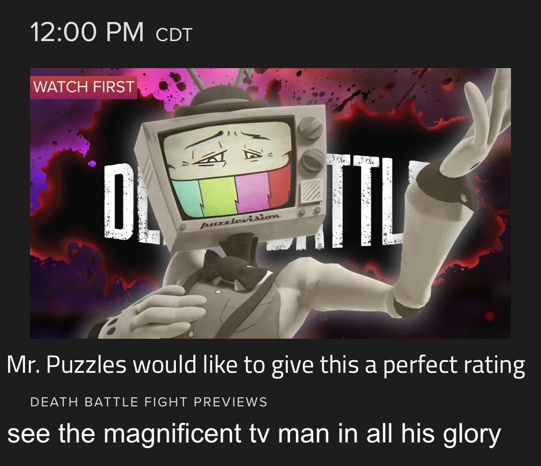 Mr Puzzles vs Vox previews | Fandom