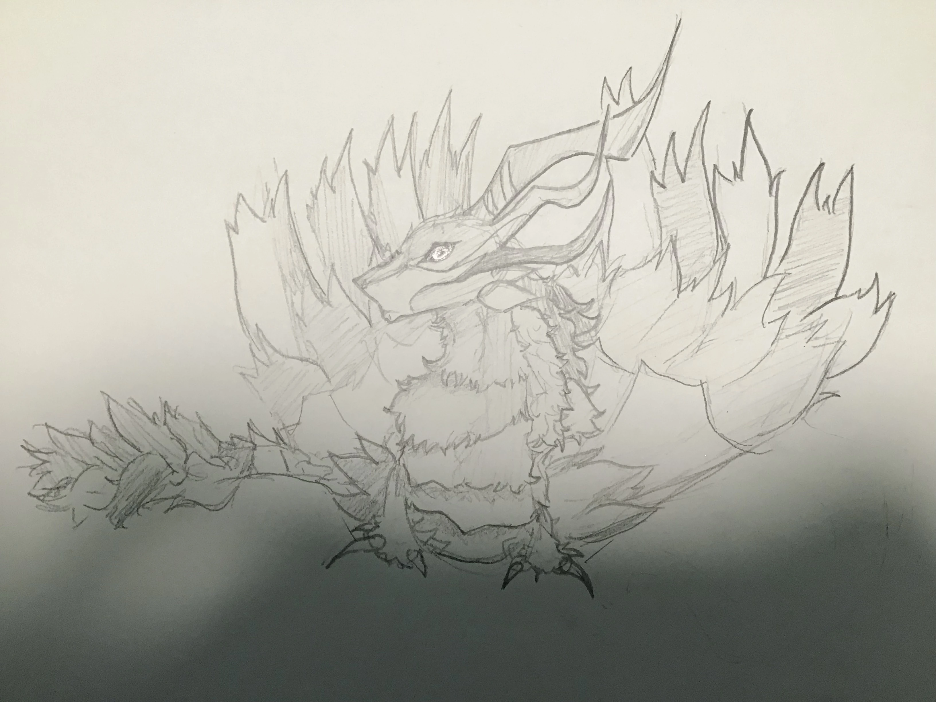 traditional moix drawing :0 | Fandom