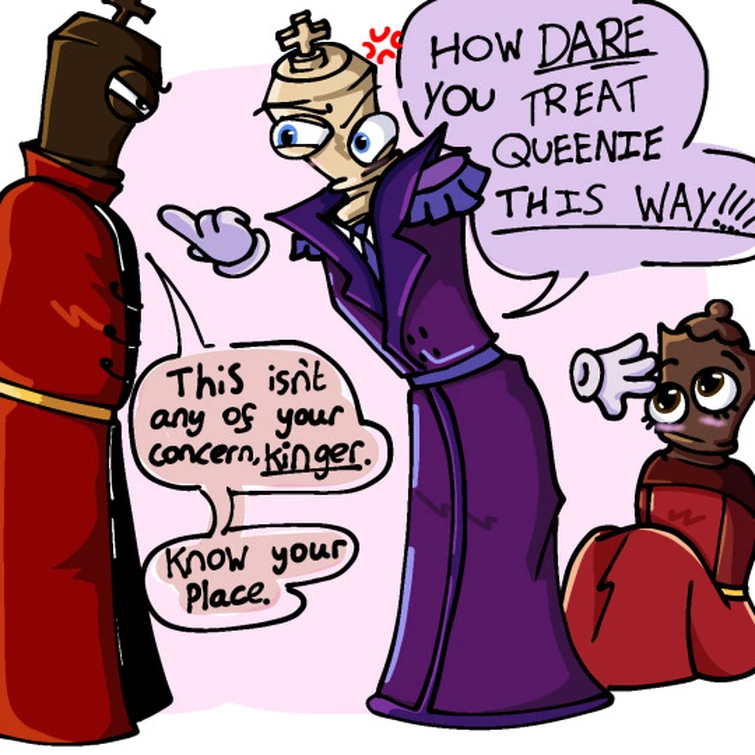 some cringe but cool kinger and queeniw art i found | Fandom