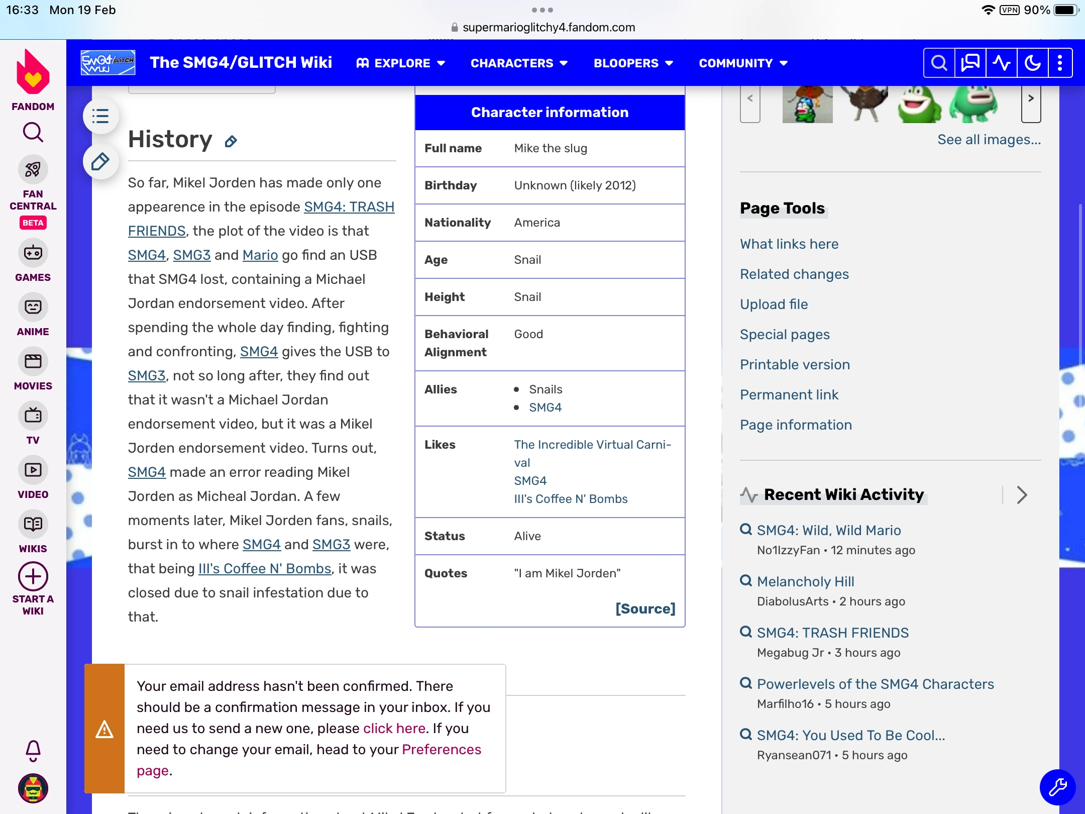 Mike the slug | Fandom