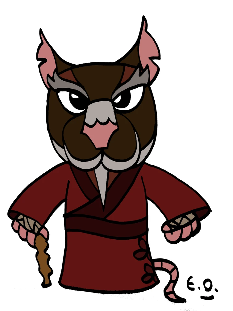 My drawing of Splinter | Fandom