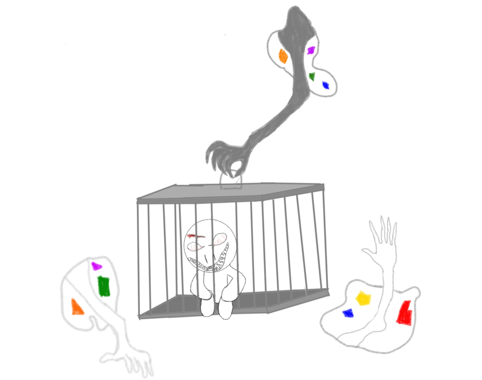 The collaboration occult/candy/fear monster! | Fandom