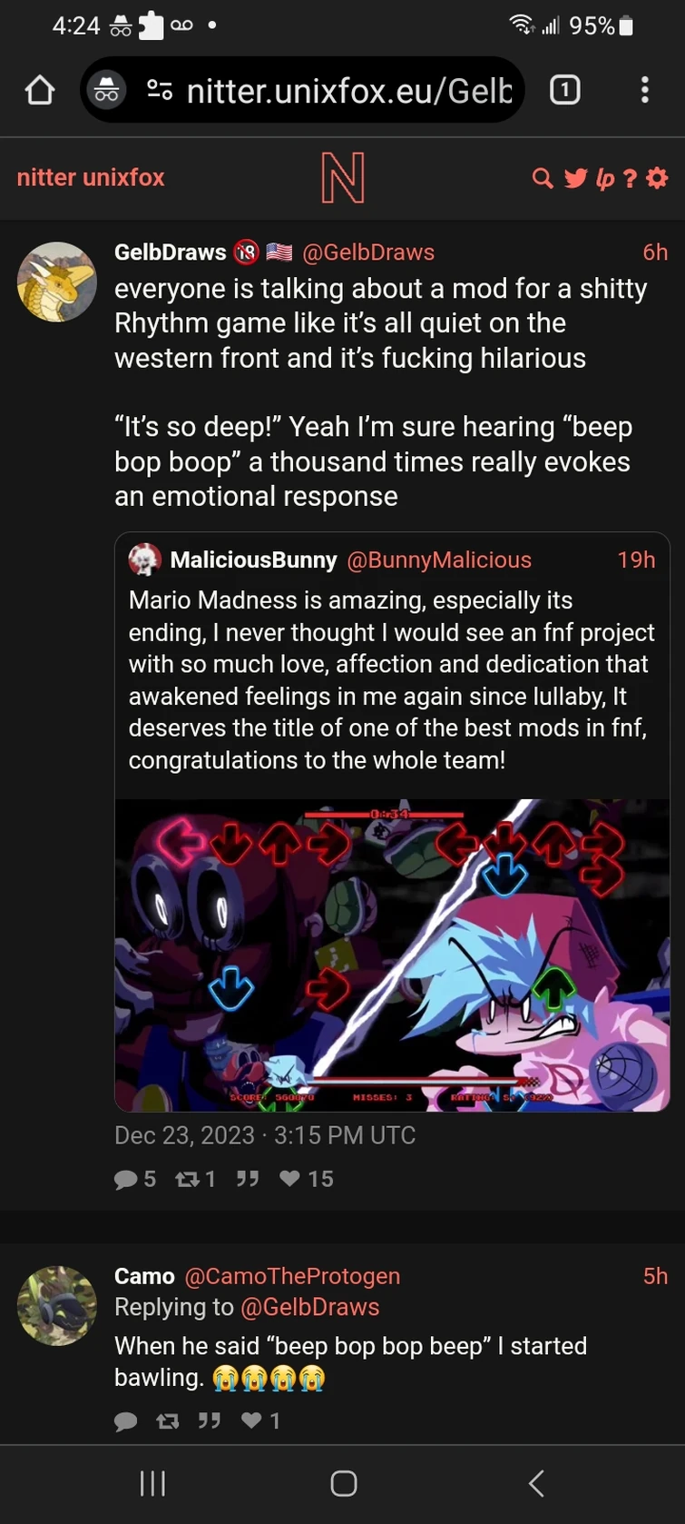 I may not care about EXE shit but there was really no need to post this | Fandom