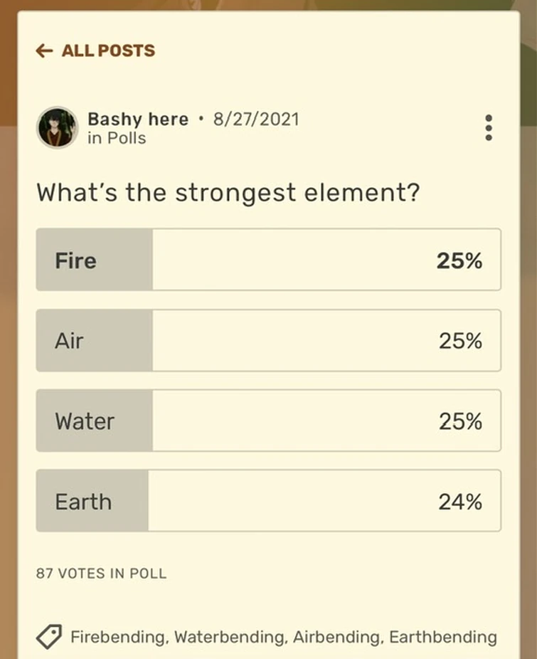 What’s the strongest element? | Fandom
