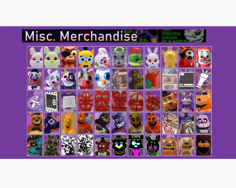 Misc Merchandise 1.0 | Fandom