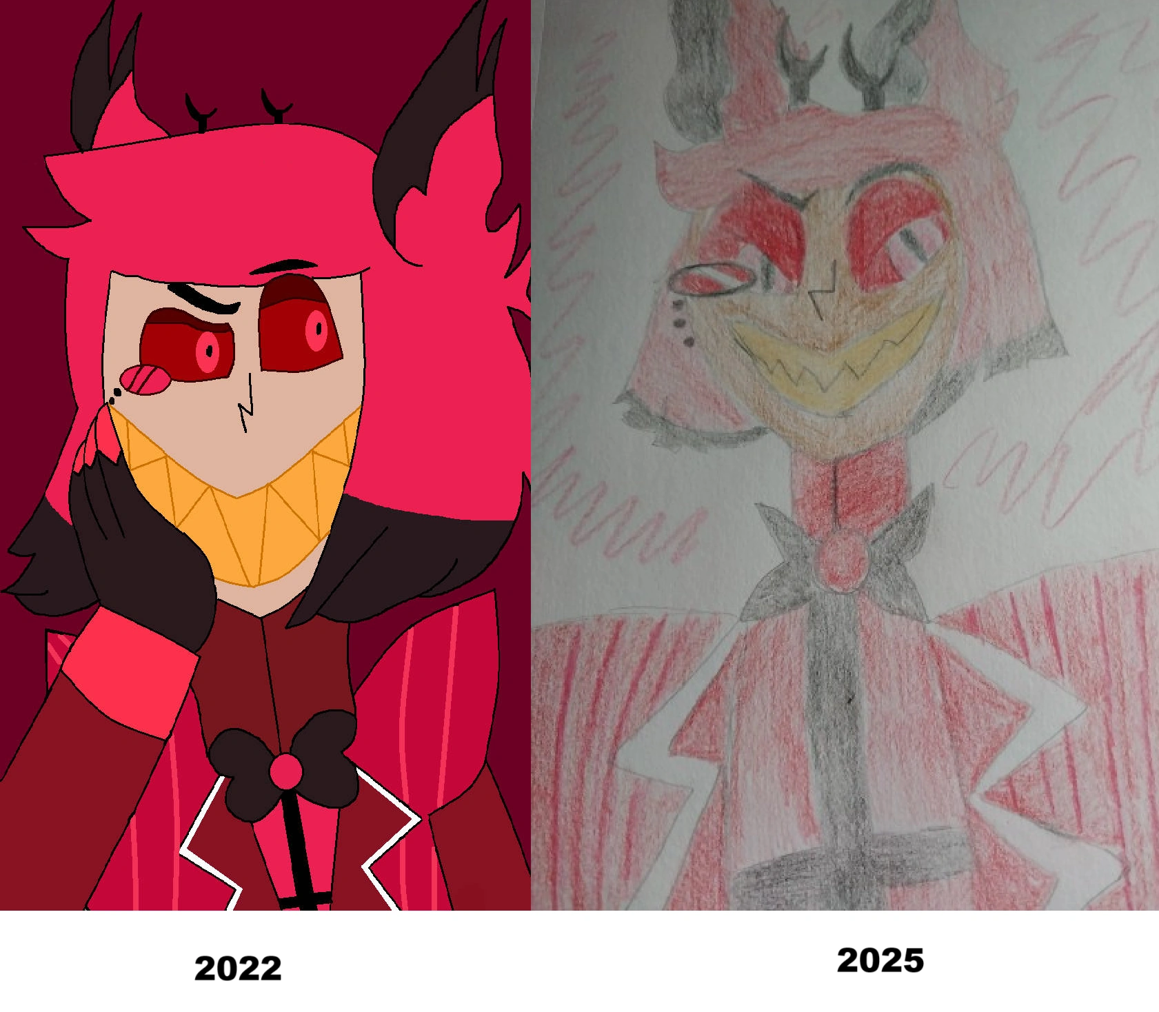 My Art Improvement, This Time With Drawing Alastor | Fandom