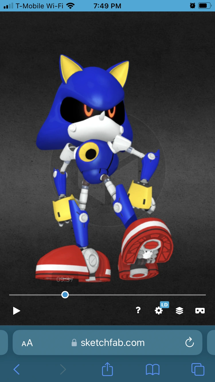 Look metal can tap his foot maybe he does have a chance to become the ...