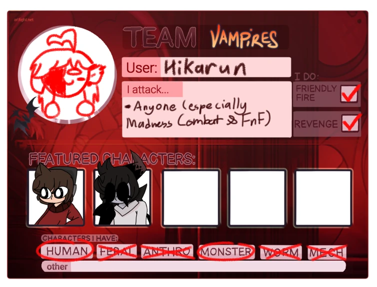 Gonna join artfight 2023, wish me luck | Fandom