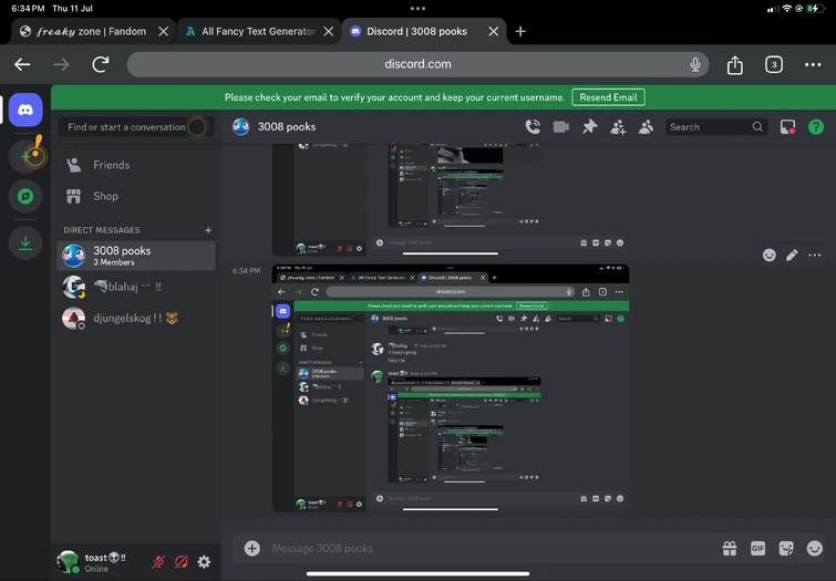 𝓯𝓻𝓮𝓪𝓴𝔂 zone | Fandom