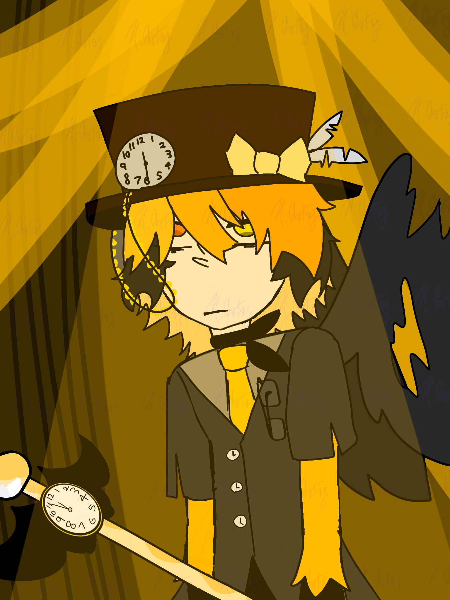 MR. TIMEKEEPER - oc art | Fandom