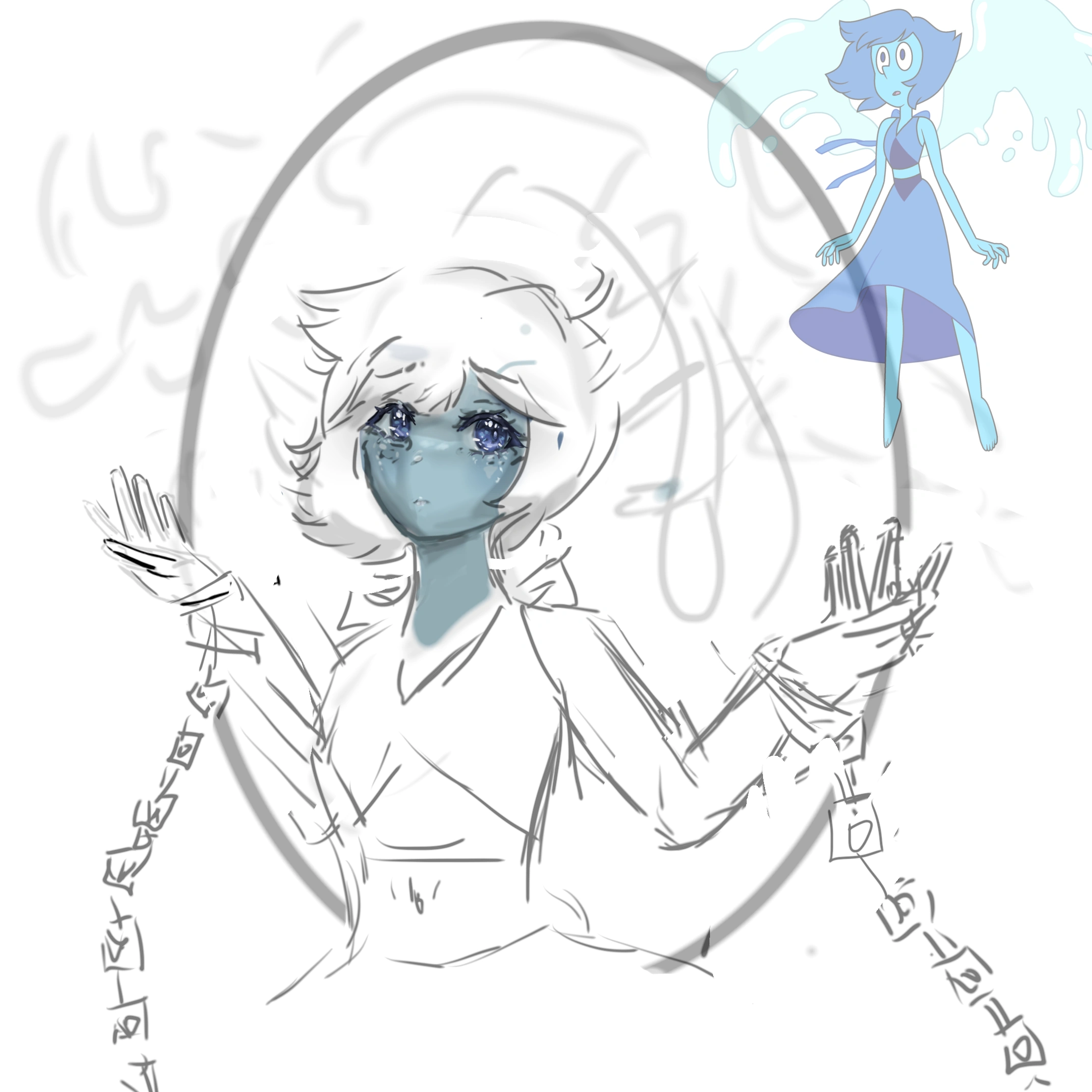 Lapis art wip | Fandom