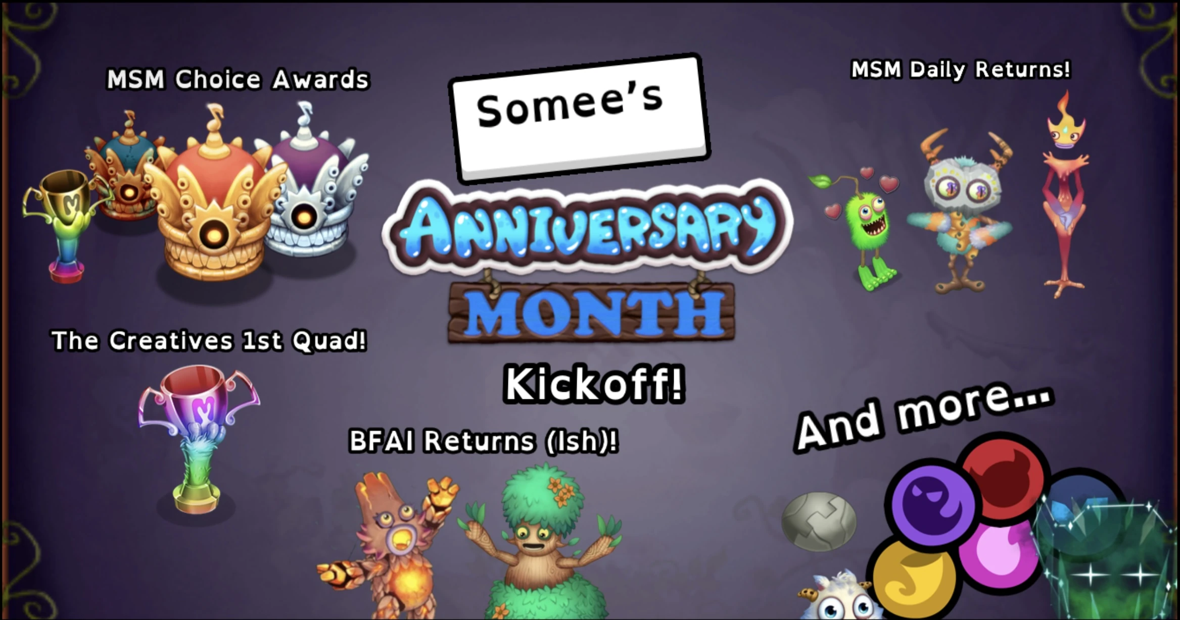 Somee’s Anniversary Month Kickoff of 2024! | Fandom
