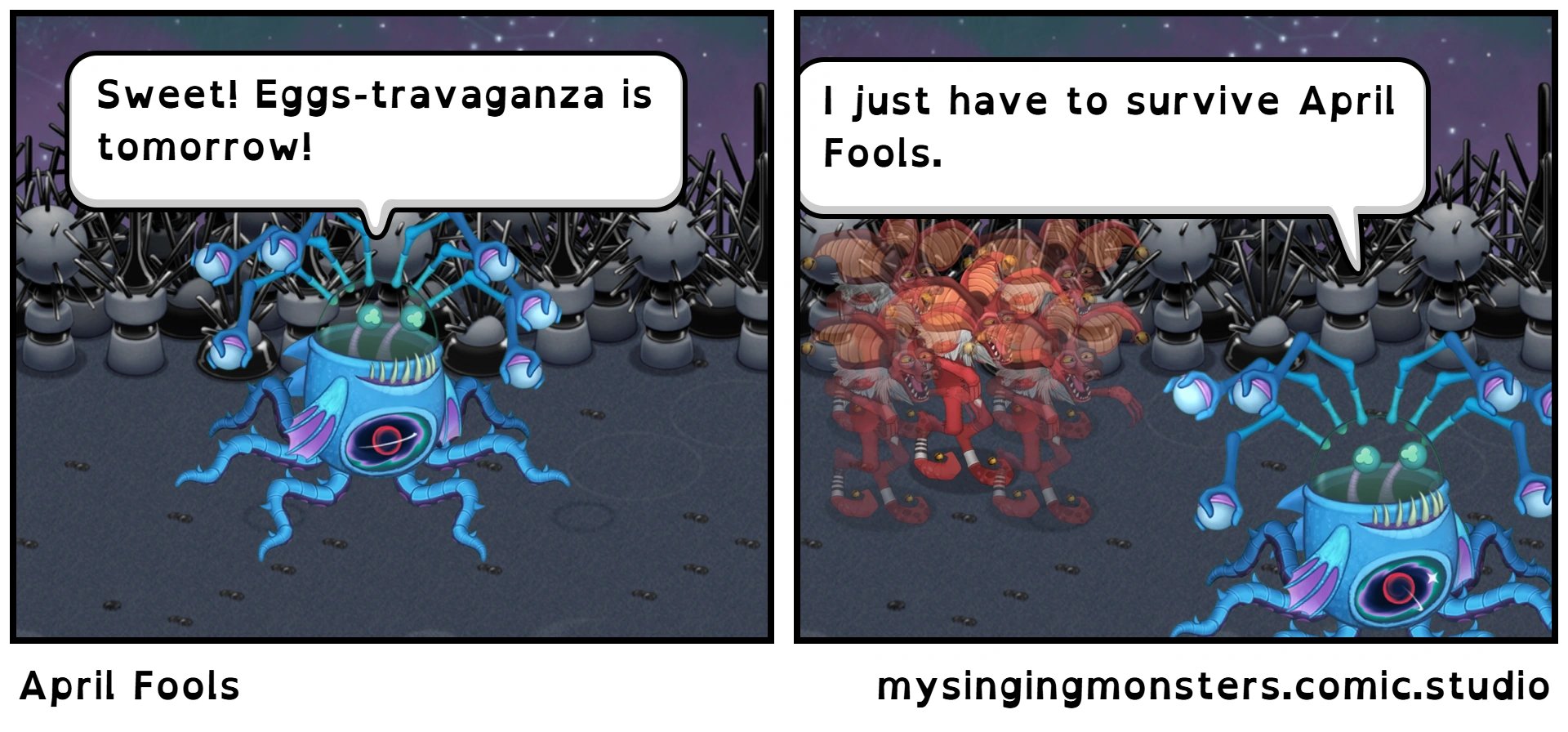 Here's a comic about April Fools! | Fandom