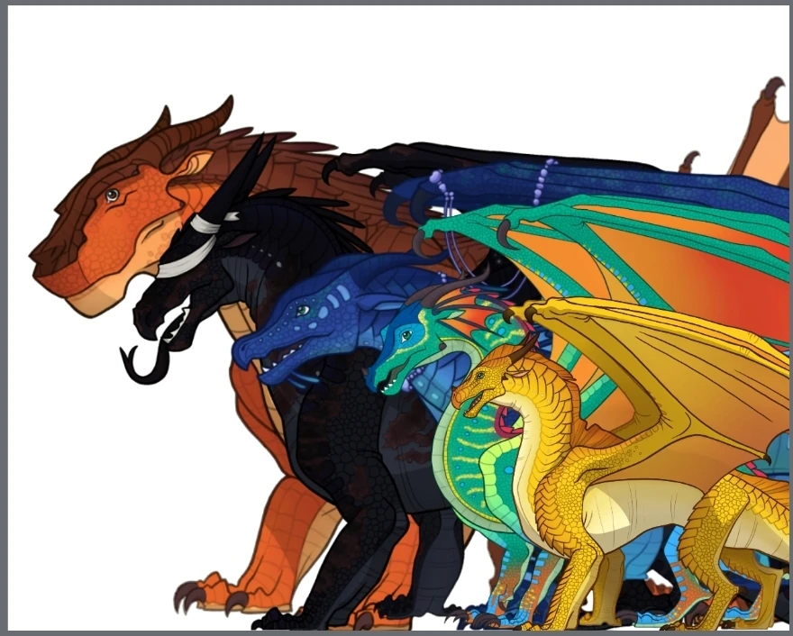 Headcanon dragon sizes (all main 15 protags)(part 1 possibly) | Fandom