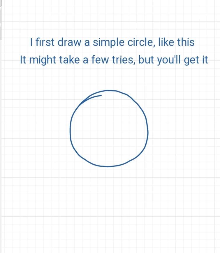 dave drawing tutorial (speedrun) (how to draw a perfect circle) (no ...