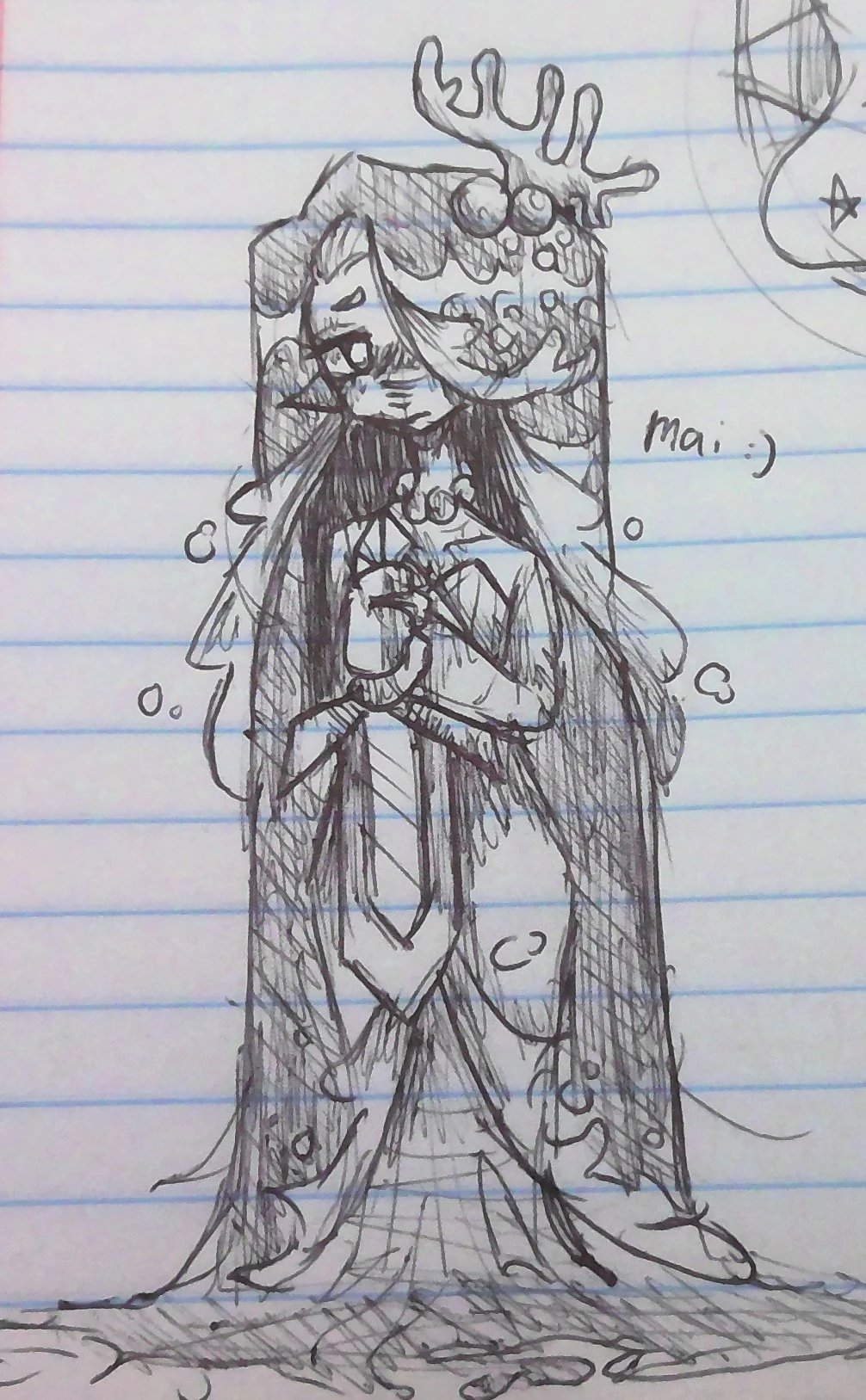 sea farty pen doodle in my reading journal 🌊 | Fandom