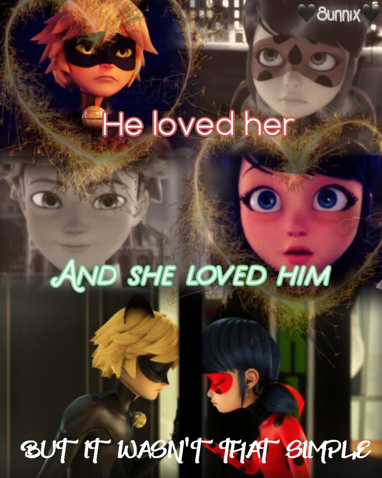 Day 47 | Miraculous Edit ~💗 ︎Love Square ️🖤~ | Fandom