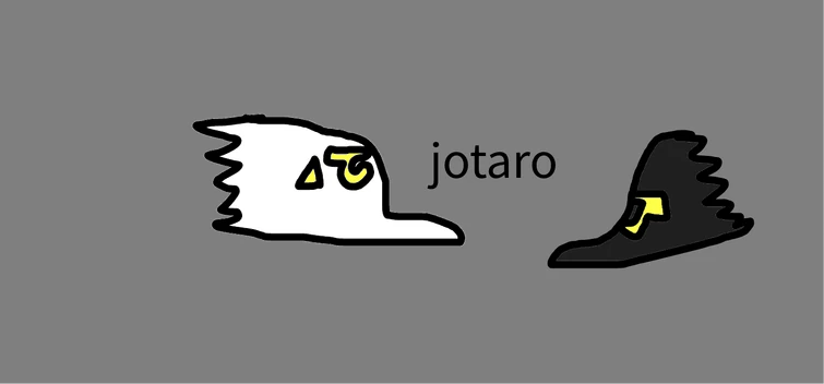 I drew Jotaro's hat! | Fandom