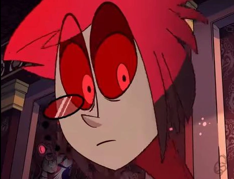 Alastor when the exorcist kill vox and valentino and destroy the west ...