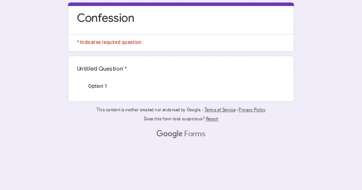 Confessions | Fandom