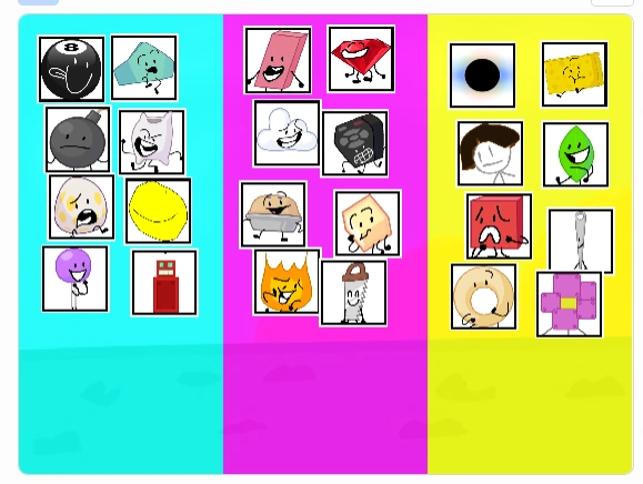 My BFB Elimination Order 1 | Fandom