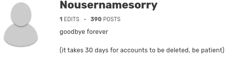 bye nouser byeeeee | Fandom