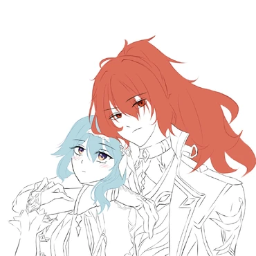 Who do you ship with Diluc {Credits in the comments} | Fandom