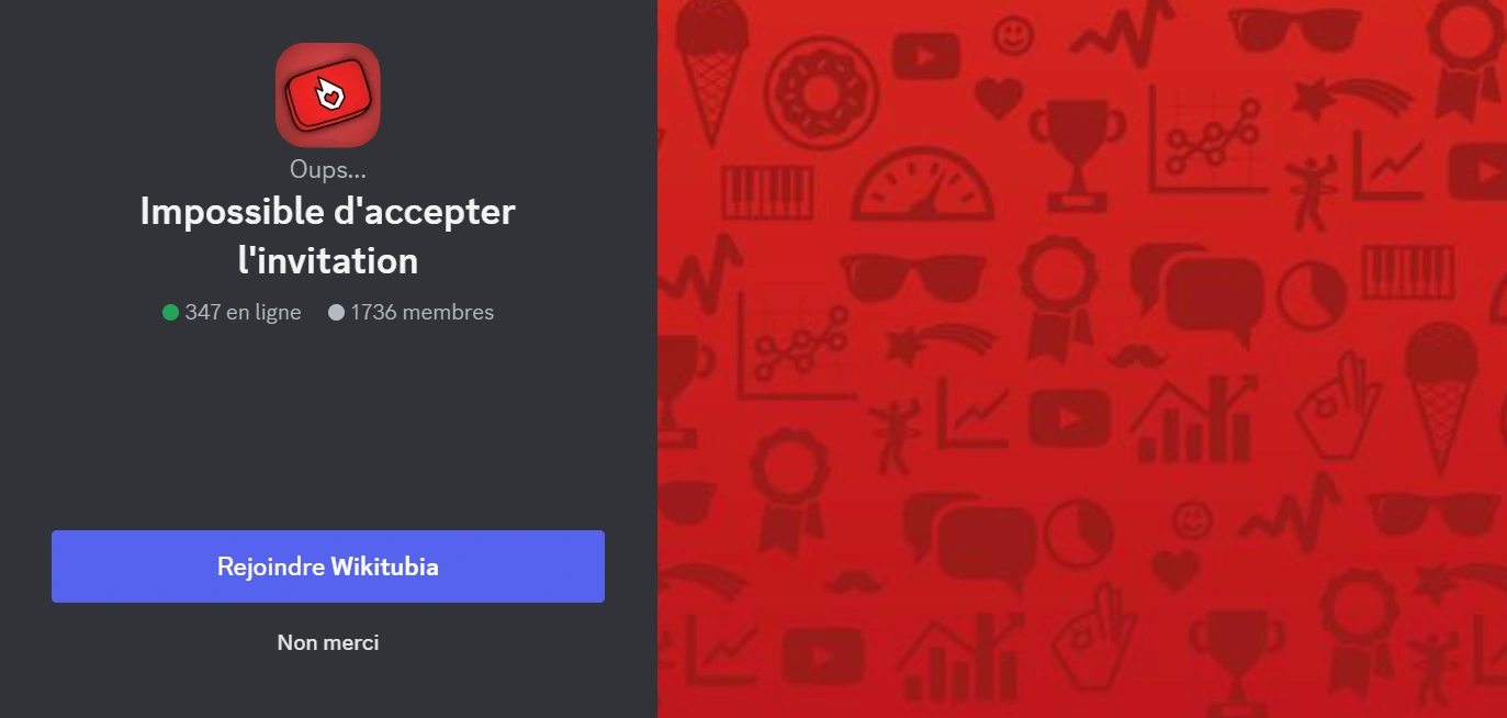 cant join Wikitubia discord server | Fandom