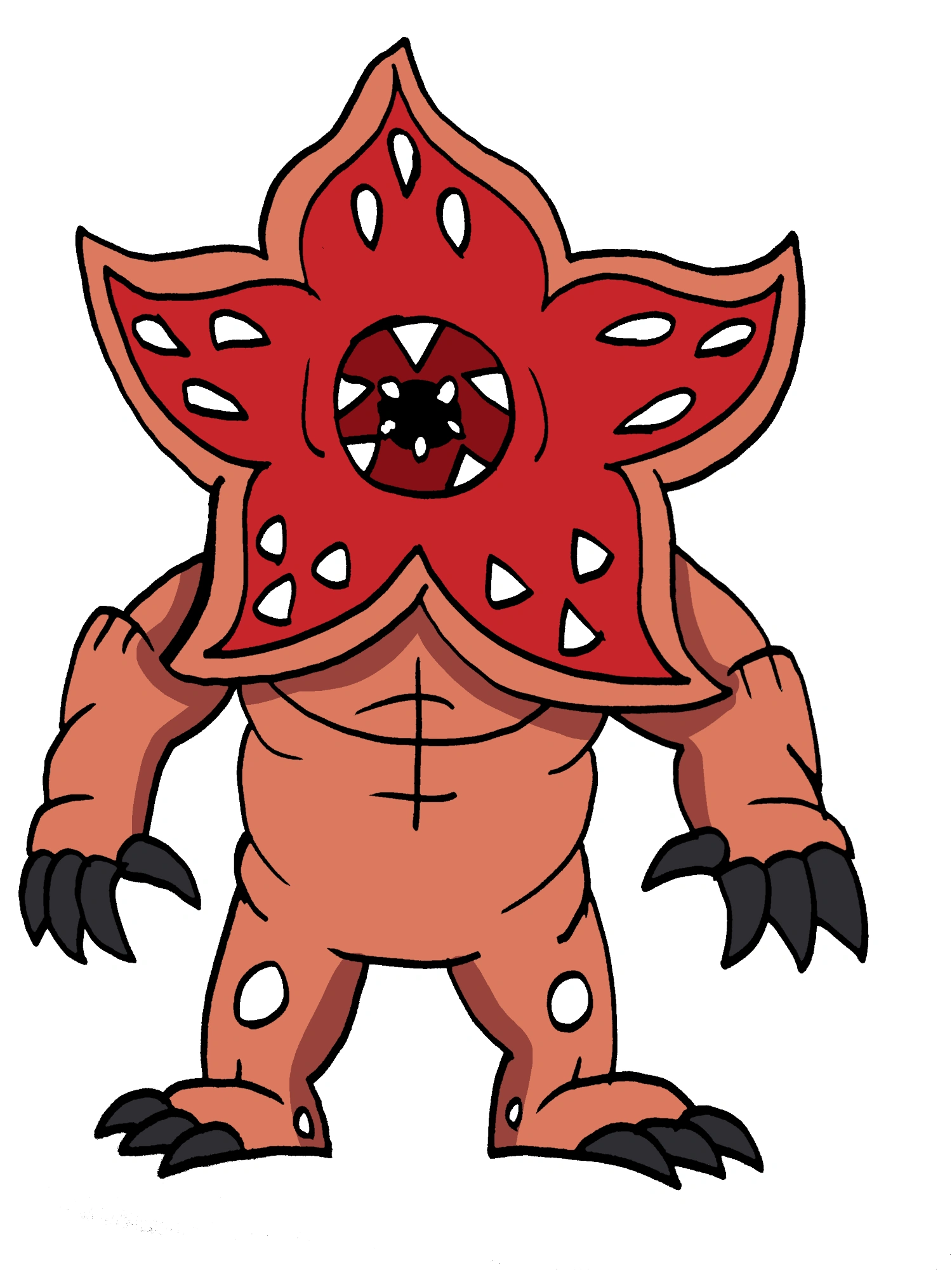 My drawing of the Demogorgon | Fandom