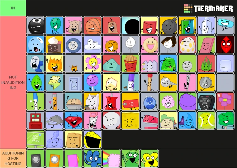 Olympic BFDI Games - Auditoins | Fandom