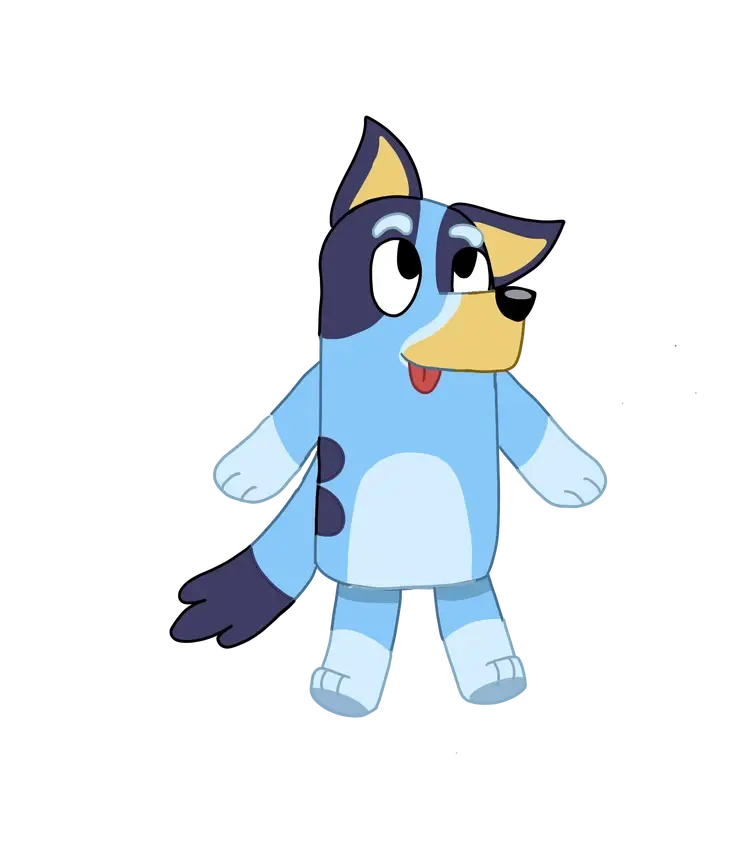 My friend asked me to draw Bluey | Fandom