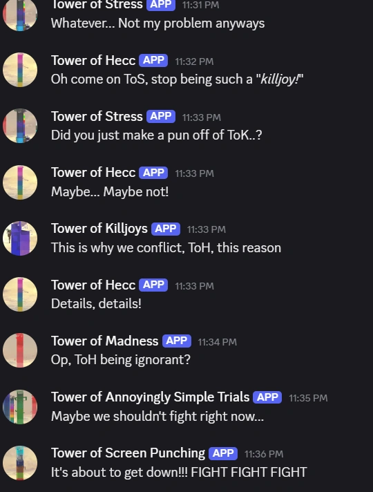 Ring 1 Towers Discord chat? | Fandom