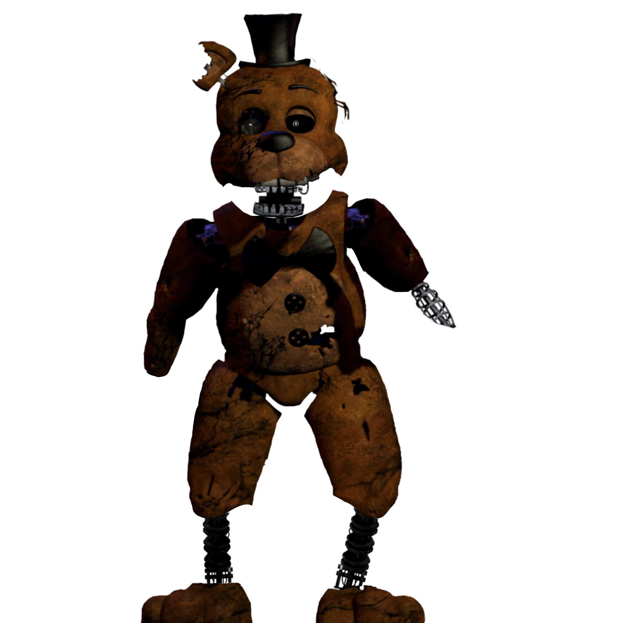 Ignited stylized withered freddy | Fandom