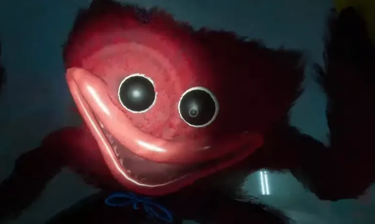 Mini red huggy: Give me some milky NOWW!! Player: Why? Mini red huggy ...