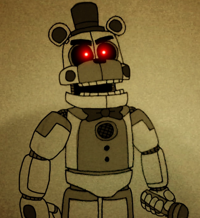 Grey Funtime Freddy | Fandom