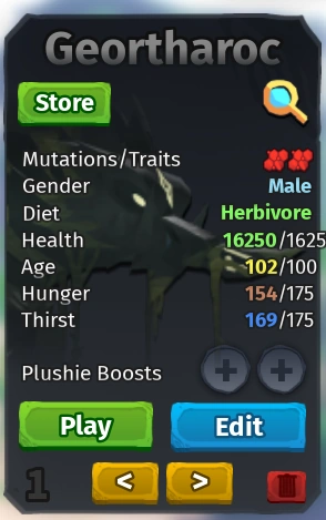 Auctioning Double red trait Geor! | Fandom