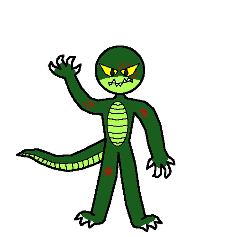 Al the Mutated Alligator (Sly Cooper Villain OC 1 of seven) | Fandom