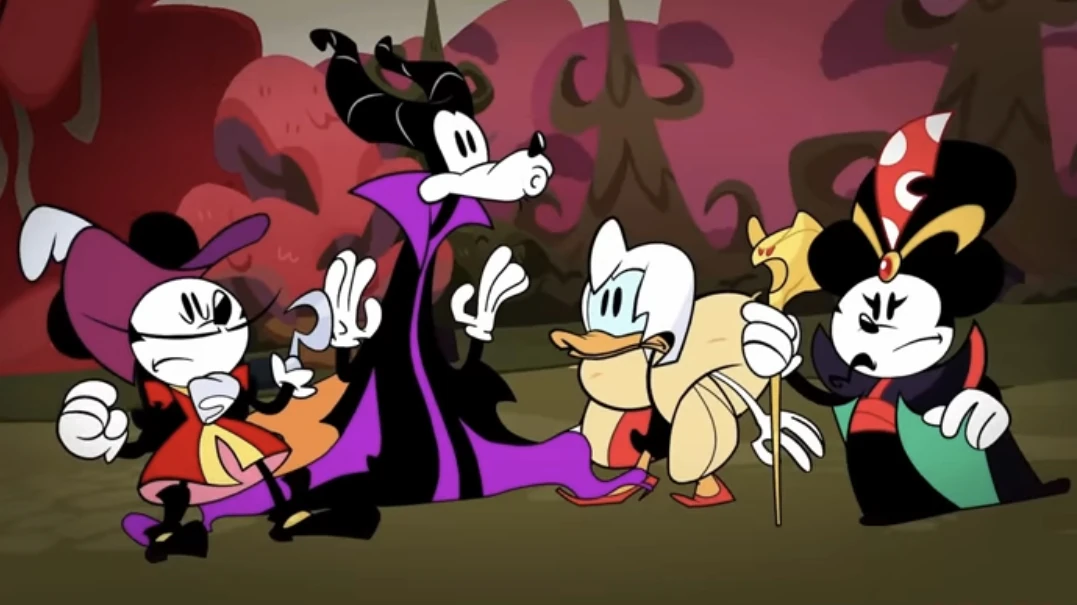 Ayo mickey and gang got that Disney villain DRIP | Fandom