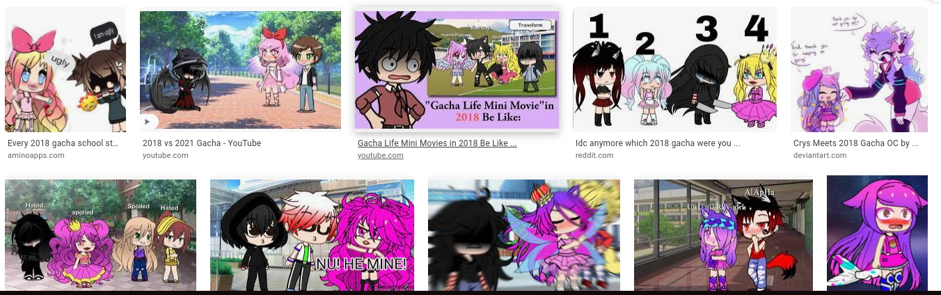 i almost miss 2018 gacha. almost | Fandom