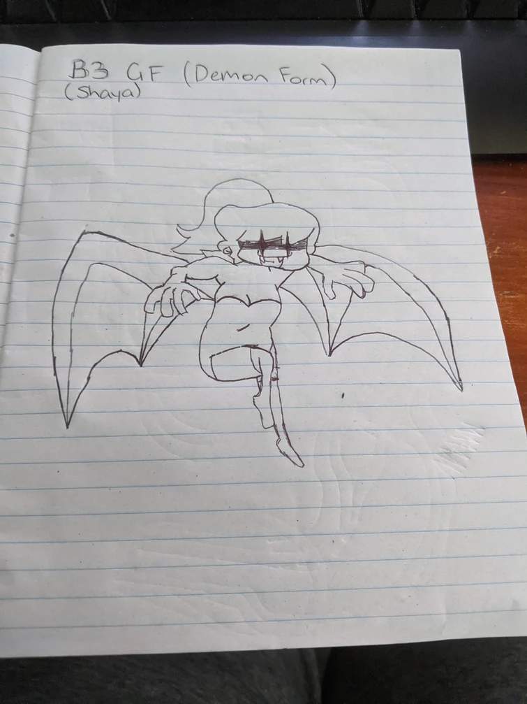 Here is B3 GF in Demon Form (known as Shaya Dearest) | Fandom