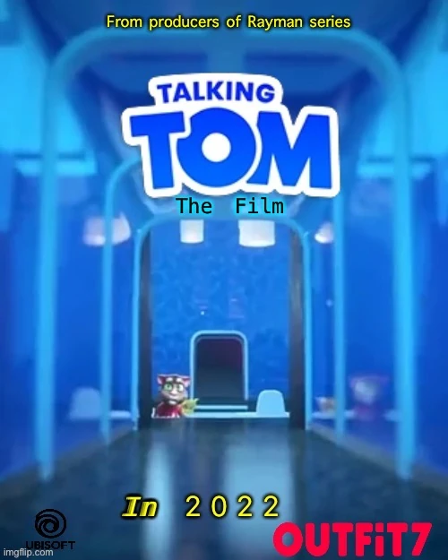 I made two posters for the Talking Tom Movie (or Film, if You speak ...