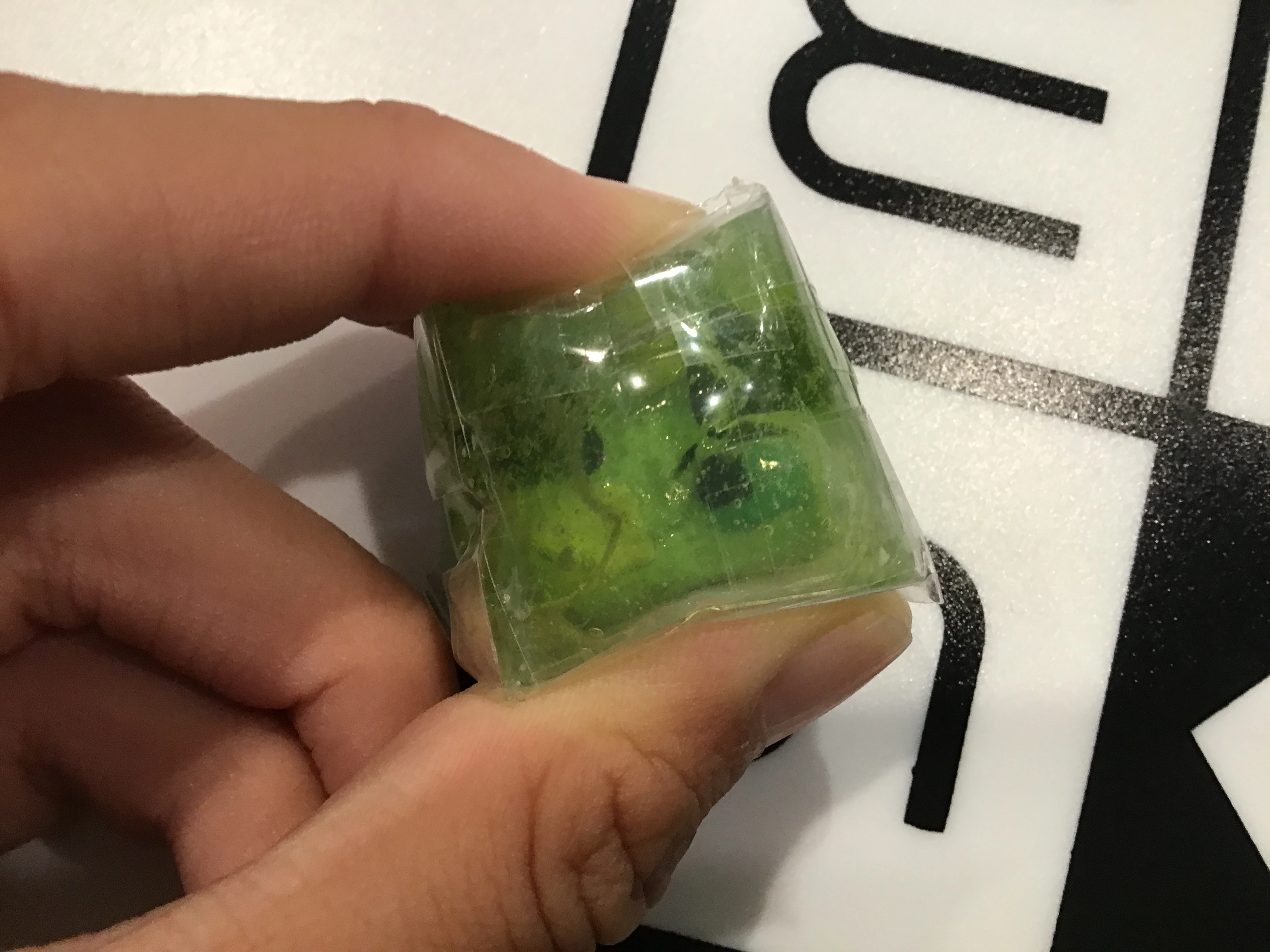 I made an irl slime cube from Minecraft | Fandom