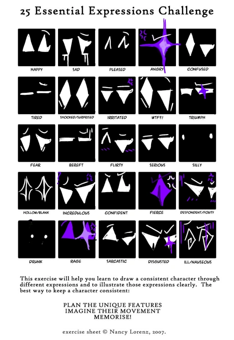 25 essential expressions challenge | Fandom