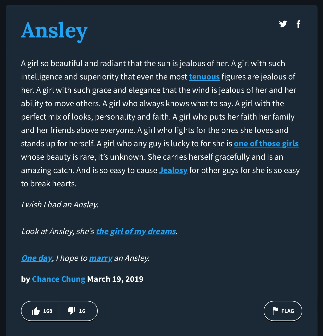 It’s missing a letter but DANG | Fandom