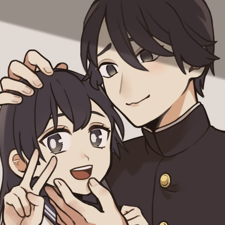A picrew of Ayato and Taeko | Fandom