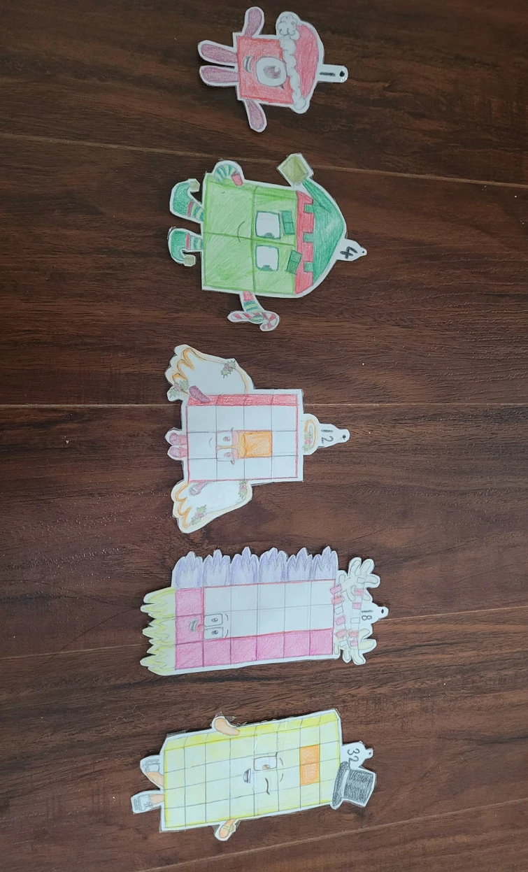 Numberblocks ornaments! | Fandom