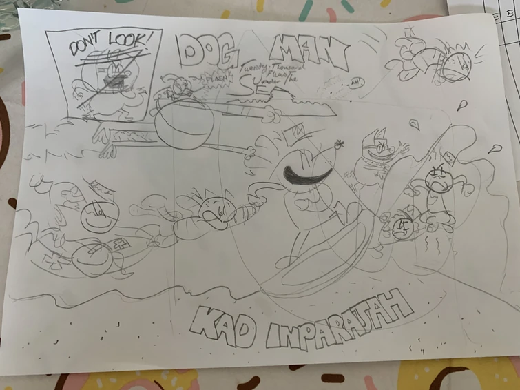 Fan-art of- you guessed it- Dog man 11! | Fandom