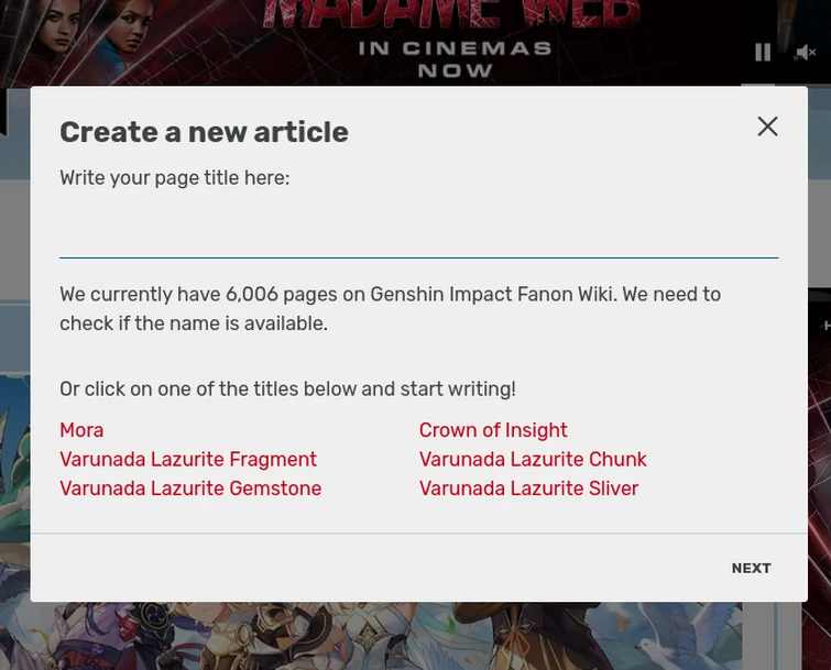 Uhhhhhhhh how do you make a page | Fandom