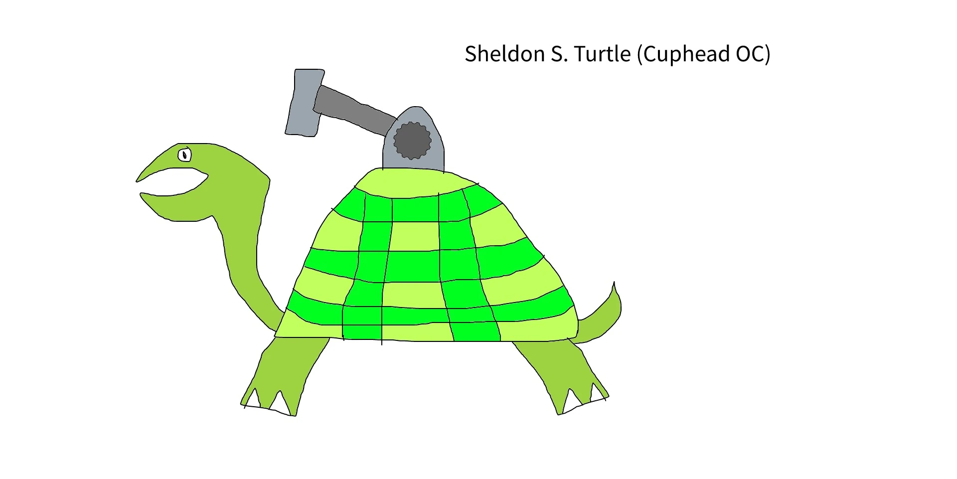 Sheldon S. Turtle (Cuphead OC) | Fandom